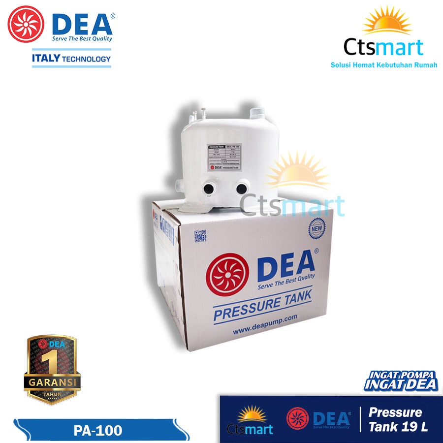 Jual Tangki / Tabung Angin PA 100 (Pressure Tank) 19L - Sparepart Pompa Air | Shopee Indonesia