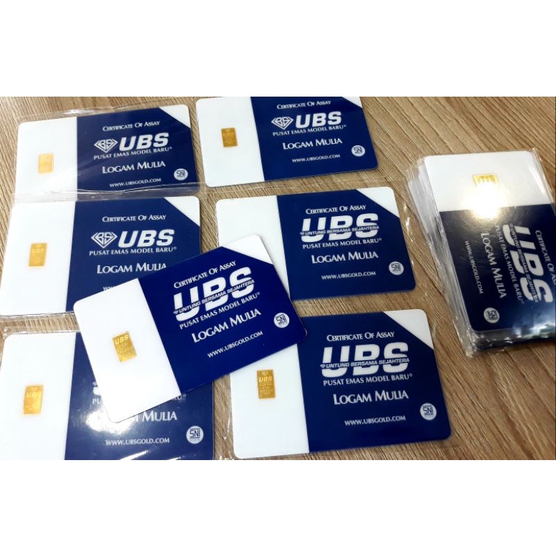 Jual Emas Logam Mulia LM UBS Gold 0.5 gram | Shopee Indonesia
