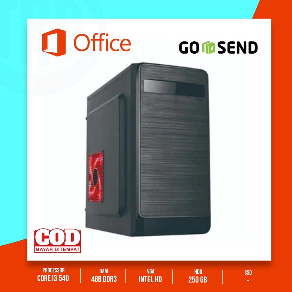 Jual PC Rakitan i3 NEW office cocok untuk Kantor & Sekolah | Shopee Indonesia