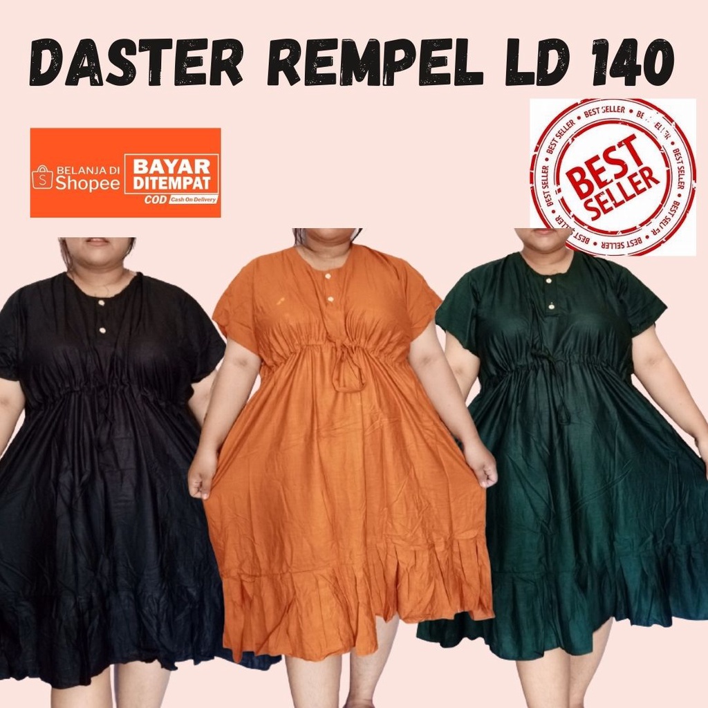 Jual Daster polos jumbo daster rempel polos daster bigsize daster ld ...