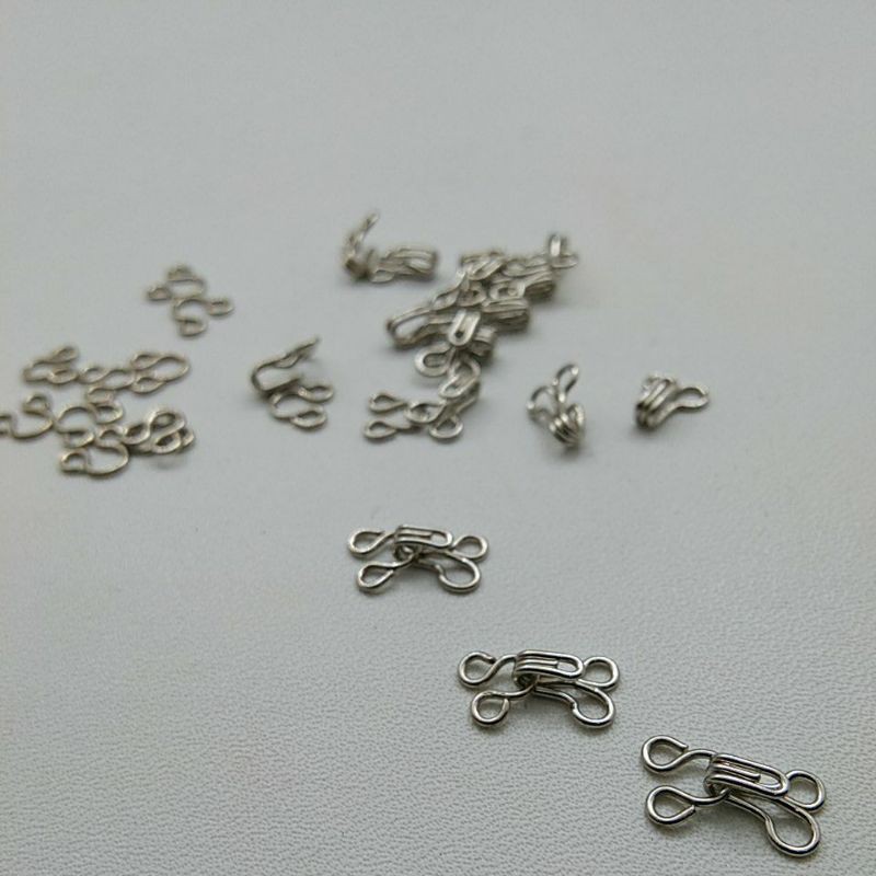 Jual kancing kait hooks/kancing kait bh 12pcs | Shopee Indonesia