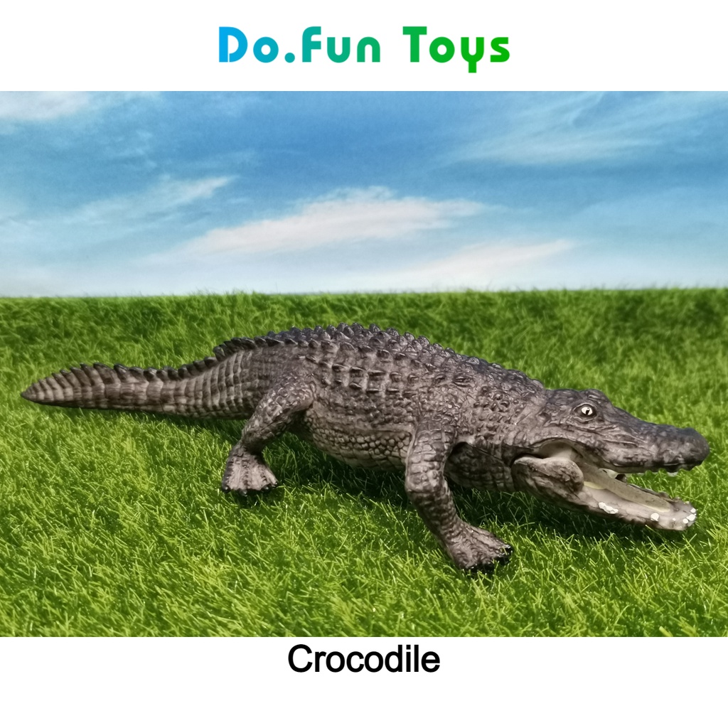 Jual Animal Figurine | CROCODILE / Mainan Miniatur Buaya | Shopee Indonesia