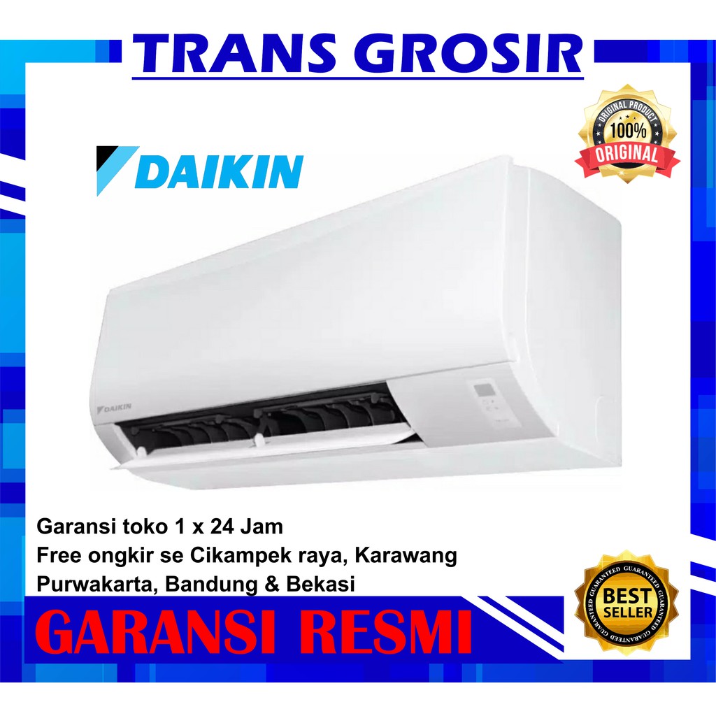 Jual AC DAIKIN FTP15AV14 SPLIT 1/2 PK BREEZE STANDARD MALAYSIA 0.5 PK ...