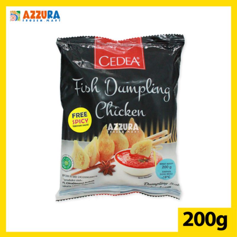Jual Cedea Dumpling Ayam Fish Dumpling Chicken 200g | Shopee Indonesia
