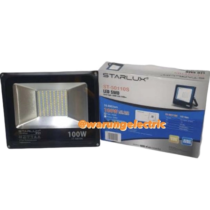 Jual Led Flood Light 100watt Lampu Sorot Tembak Lampu Sorot Taman 100watt Starlux | Shopee Indonesia
