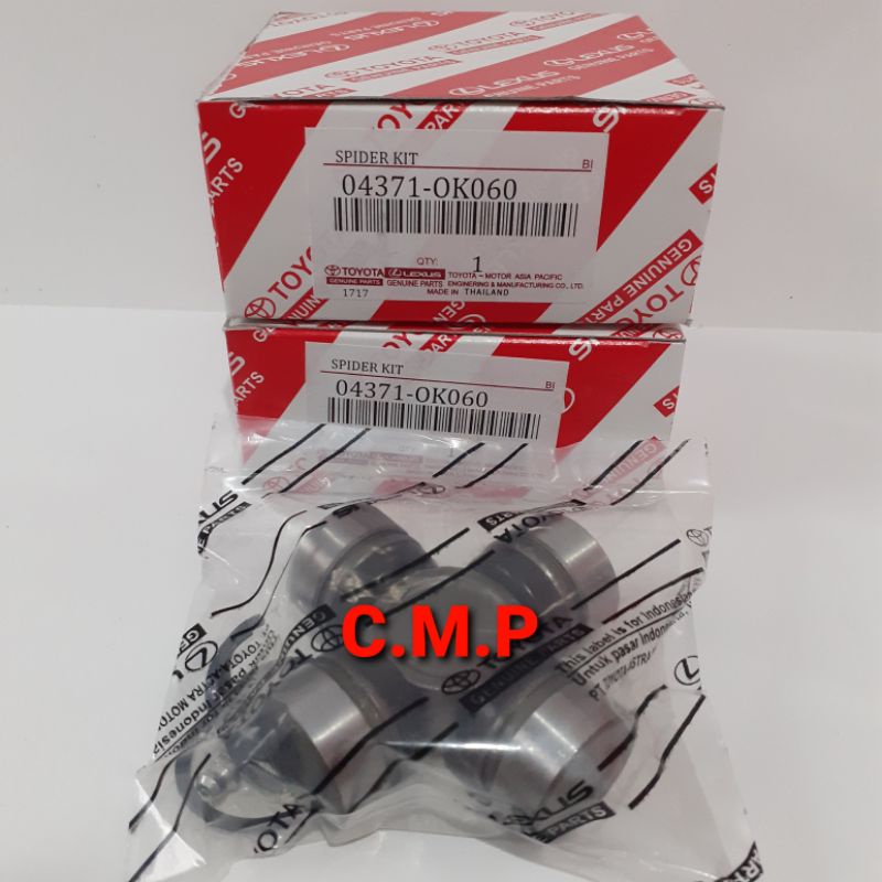 Jual CROSS JOINT KOPEL SPIDER KIT TOYOTA INOVA INNOVA HILUX 04371-0K060 ...