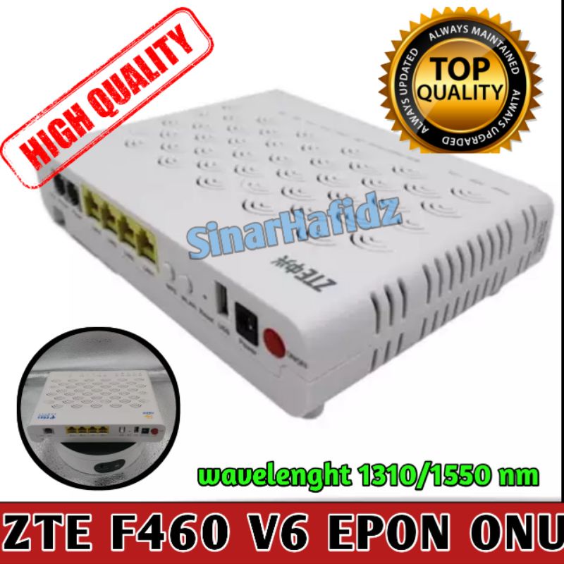 Jual ONT EPON ONU ZTE ZXHN F460 ACCESS POINT | Shopee Indonesia