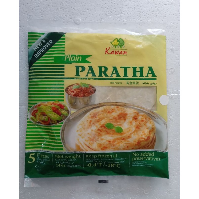 Jual Kawan Food Roti Paratha Original isi 5pcs | Shopee Indonesia