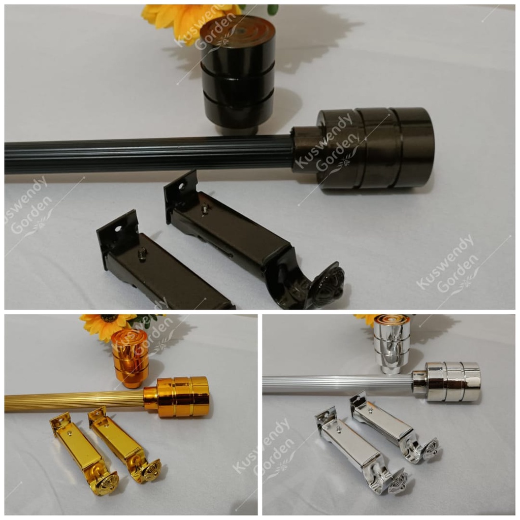 Jual Batang Besi Tongkat Tiang Pipa Rell Rollet Gorden Minimalis ...