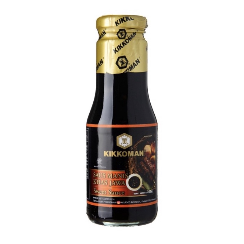 Jual kikkoman kecap manis khas jawa 300 ml / sweet sauce HALAL | Shopee ...