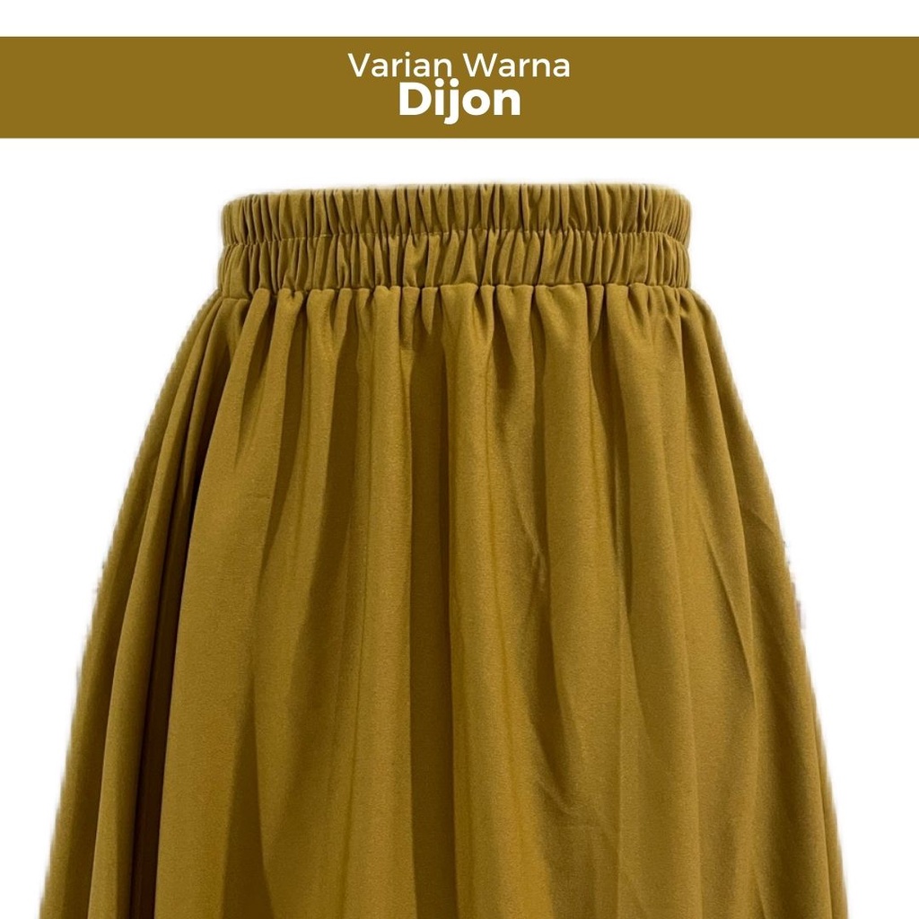 Jual ROK POLOS WANITA / BASIC SKIRT / ROK WANITA / ROK MUSLIMAH ( 100% ...