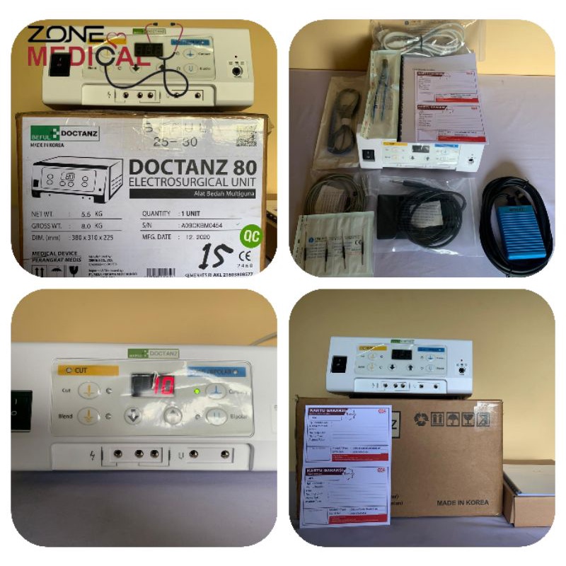 Jual COUTER DOCTANZ 80 WATT / COUTER DOCTANZ / ESU ELECTROSURGICAL UNIT ...