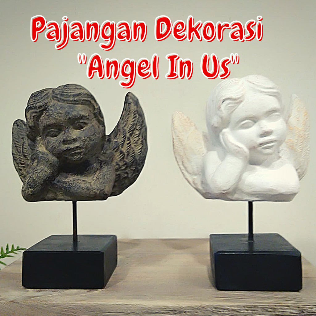 Jual Leolle Patung Pajangan Angel in Us Dekorasi Ruang Tamu dan Rak ...
