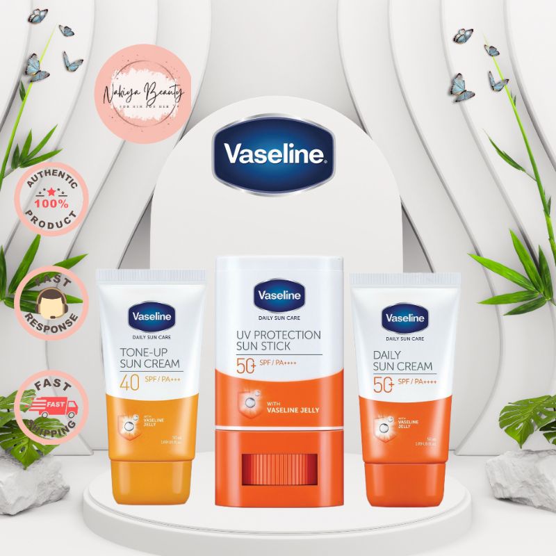 Jual Vaseline Daily Sun Cream SPF 50 +++ | Vaseline Tone Up Sun Cream ...