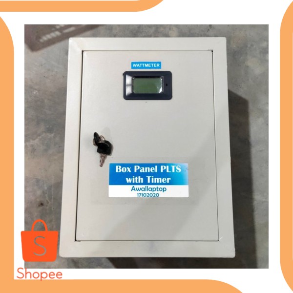 Jual box panel plts off grid 2000w with timer digital scc 30A perkakas ...