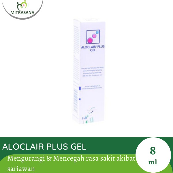 Jual Aloclair Plus Gel 8 Ml - Obat Sariawan | Shopee Indonesia
