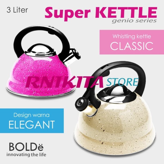 Jual Air-Pemanas-Teko- Super Kettle Whistling Bolde - Teko Bunyi Genio ...