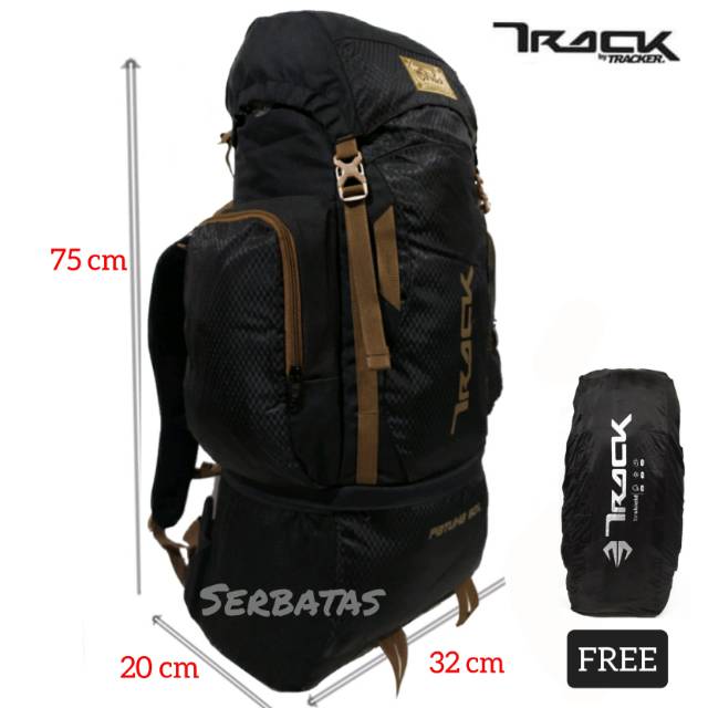 Jual Tas gunung tracker 80 Liter hiking camping tas outdoor Patuha ...