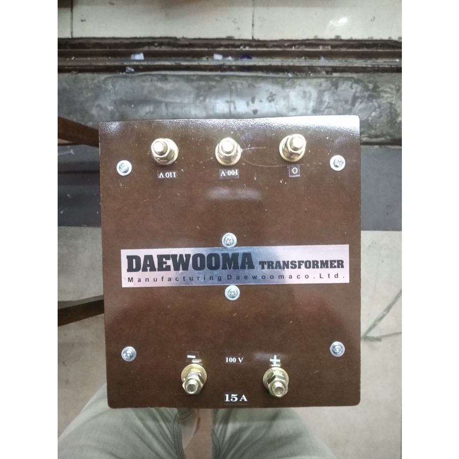 Jual Trafo Travo step down up 100V to 100V / 110V 15A bagus awet ...