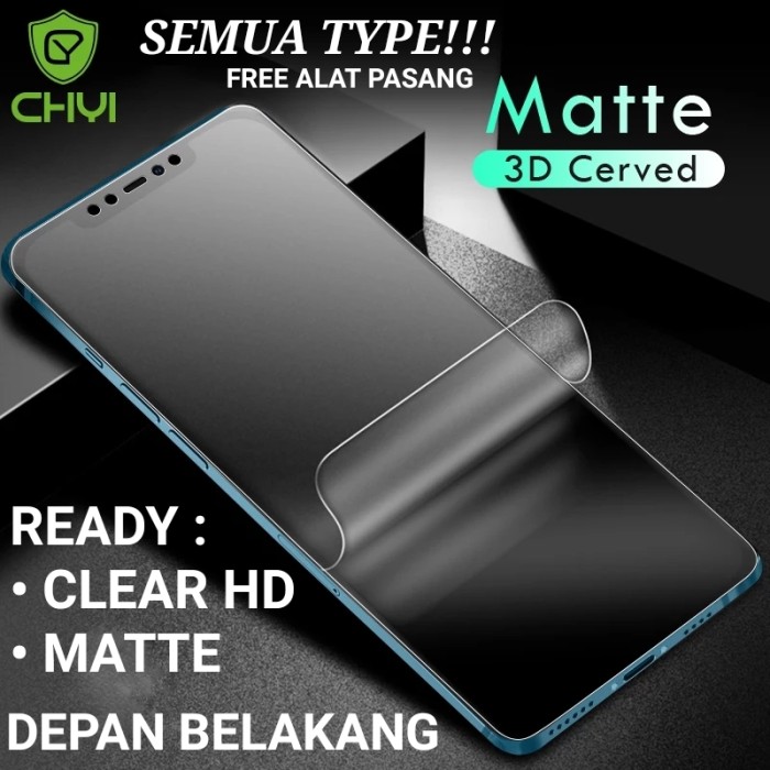 Jual VIVO V19 HYDROGEL MATTE ANTI GORES Non Tempered Glass | Shopee ...