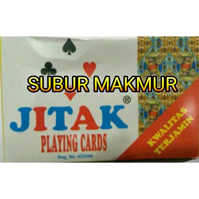 Jual (1Lusin) Kartu Remi Jitak (1pack=12 set game) | Shopee Indonesia