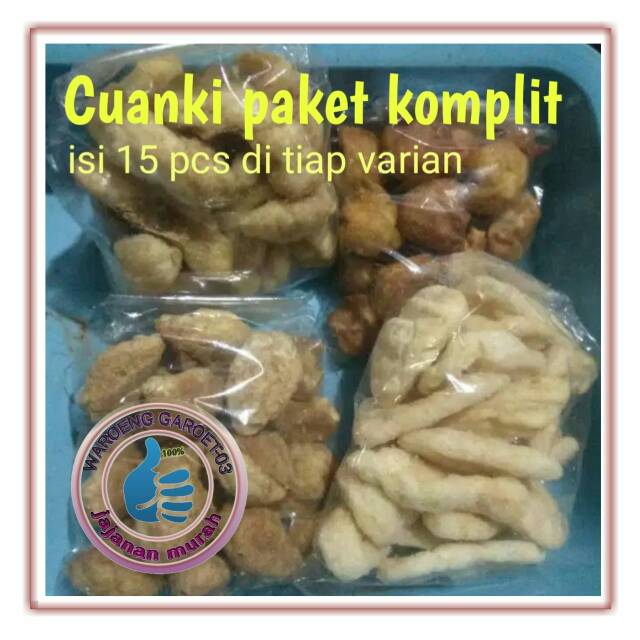 Jual Cuanki paket komplit Toping baso aci seblak..isi 15 pcs tiap ...