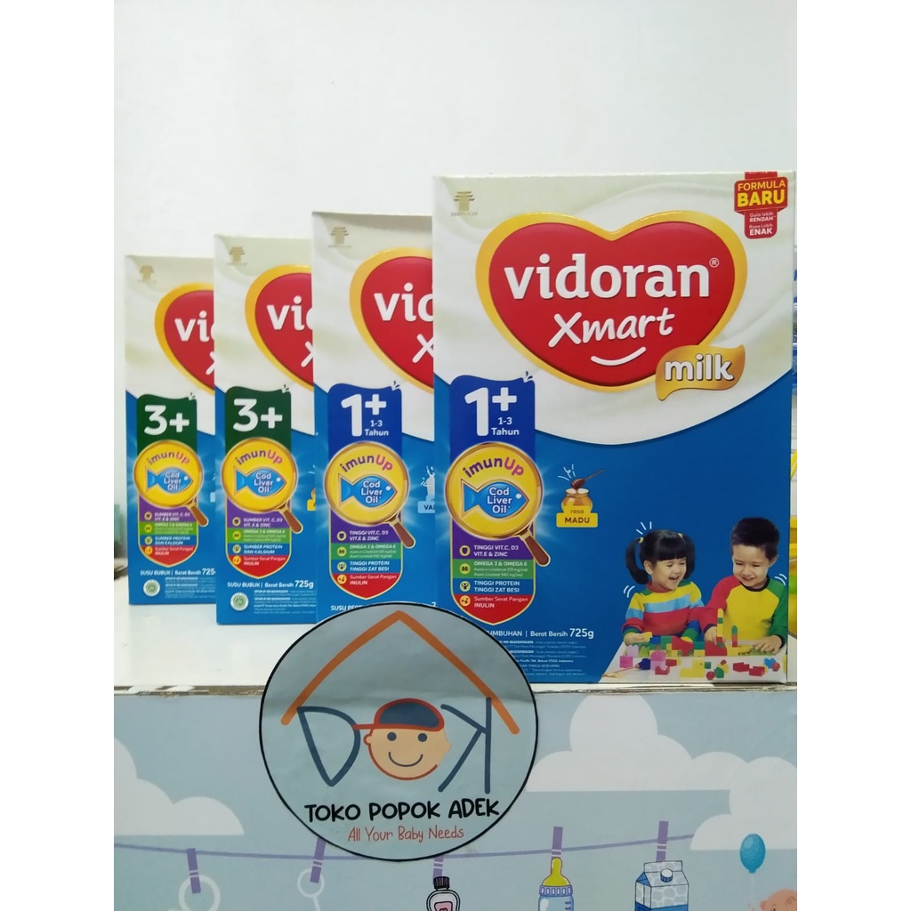 Jual Vidoran Xmart Milk 700 gram | Shopee Indonesia