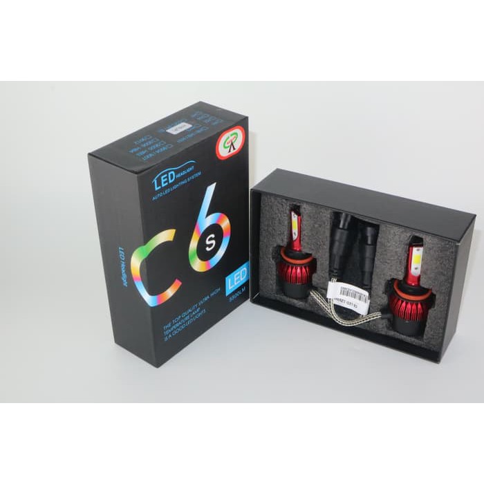 Jual Lampu LED C6 H11 DAN H16 GOLD Series 5500 Lumen C6 | Shopee Indonesia