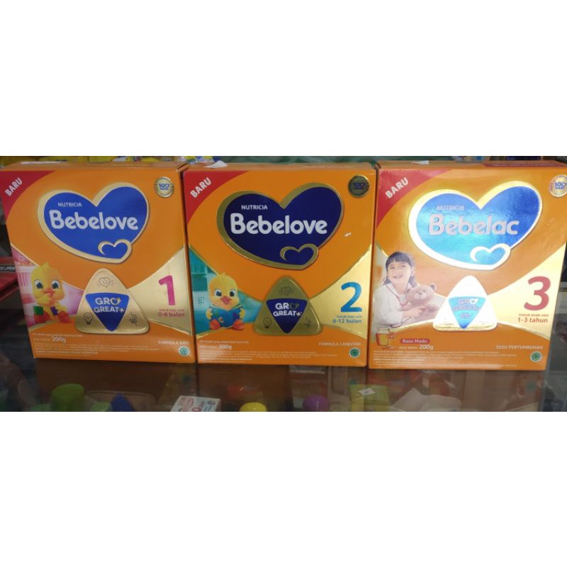 Jual bebelove tahap 1 & 2 bebelac tahap 3 200g | Shopee Indonesia