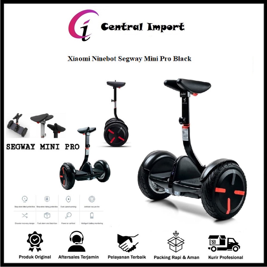 Jual Xiaomi Ninebot Segway Mini Pro - Scooter Ninebot Mini Pro - Hitam ...