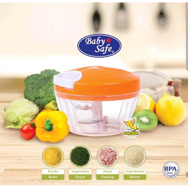 Jual BABY SAFE Food Chopper CP001 | Shopee Indonesia