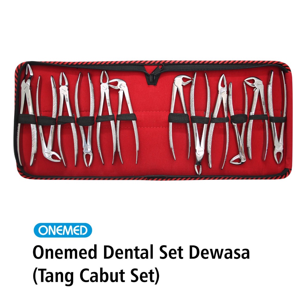 Jual Tang Cabut Gigi Set Dewasa OneMed OJ | Shopee Indonesia