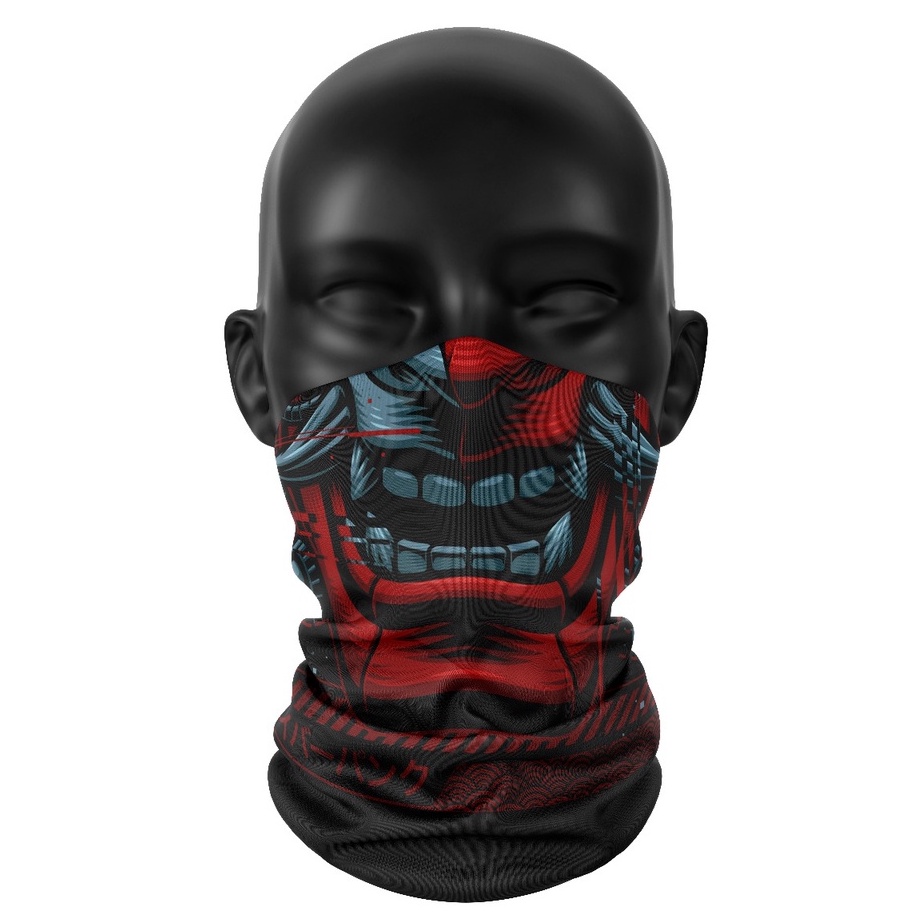 Jual Buff Samurai Cyberpunk 2077 Masker Wibu Penutup Mulut Anti Bau ...