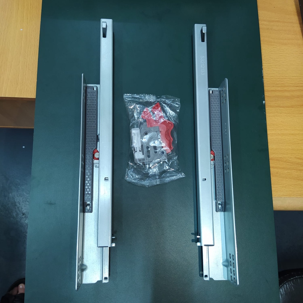 Jual HAFELE REL LACI TANDEM CLIP ON SINGLE SOFT CLOSE 330mm-550mm ...