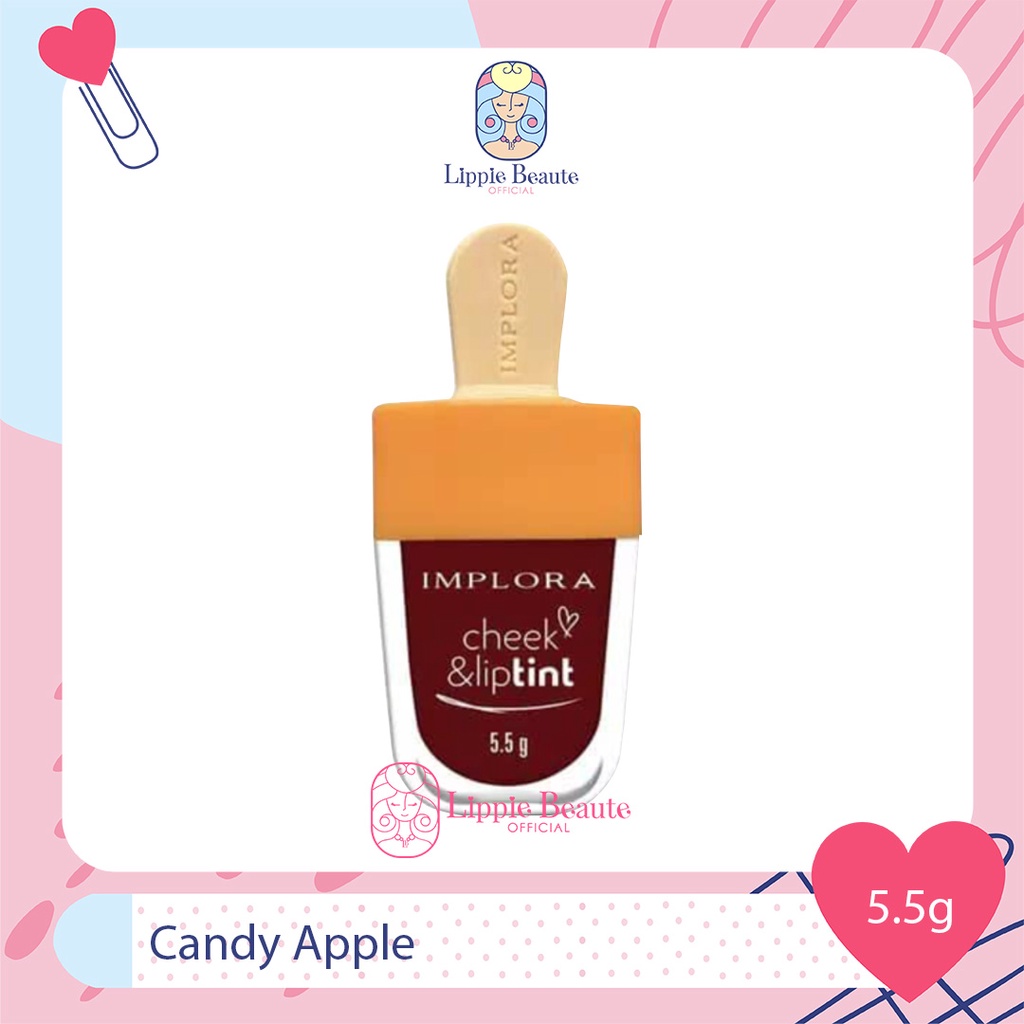 Jual IMPLORA - Cheek And Lip Tint Vampire Blood - Cherry Bomb - Candy ...