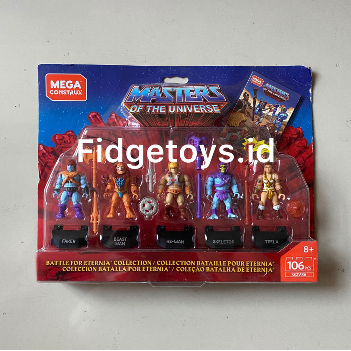 Jual Mega Construx Heroes Battle of Eternia Collection Set of 5 - Hot ...