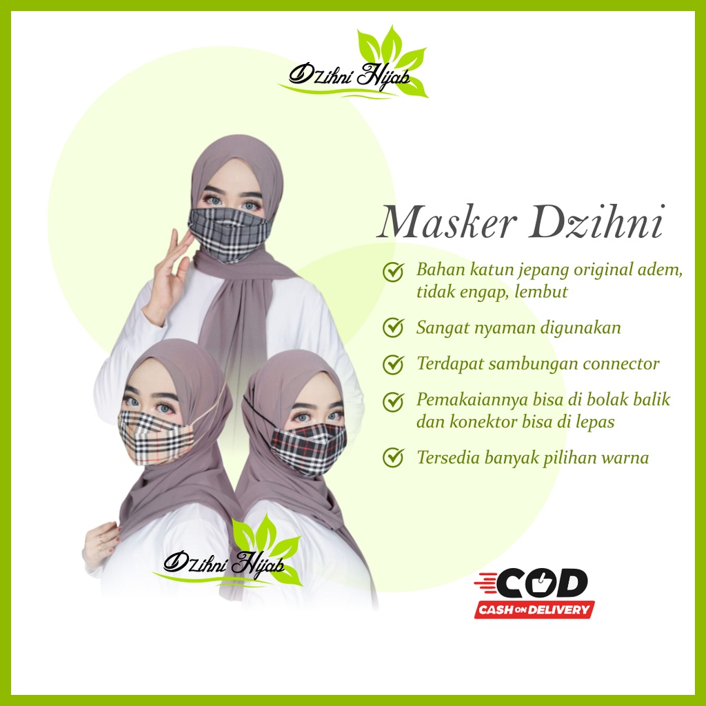 Jual Masker Hijab / Masker Headloop Hijab dan Non Hijab | Shopee Indonesia
