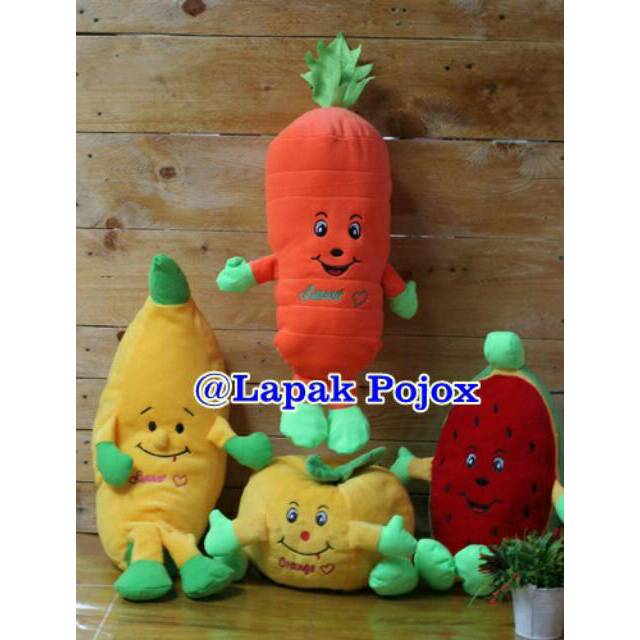 Jual Boneka Karakter Buah dan Sayur | Shopee Indonesia
