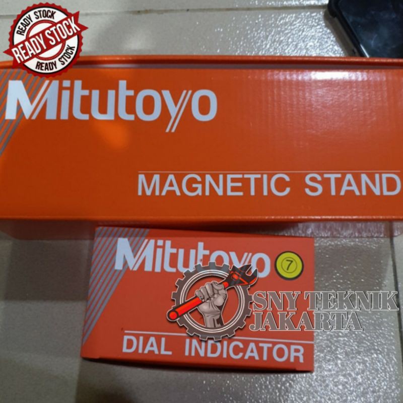 Jual Original Paket Magnetic Stand Dan Dial Indicator Mitutoyo Shopee