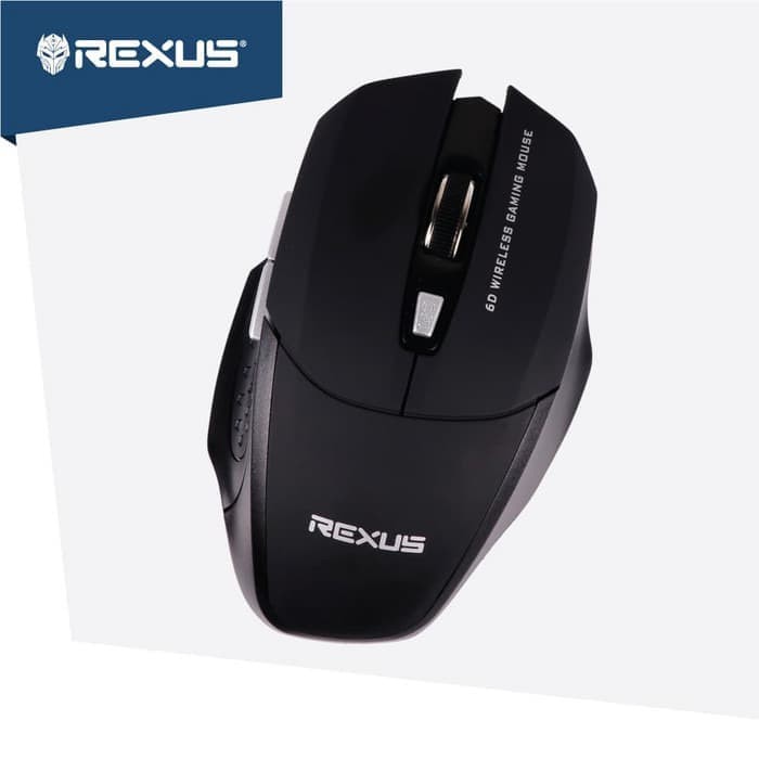 Jual Mouse Wireless gaming Rexus 1600dpi 6D Xierra RX109 - Mice ...