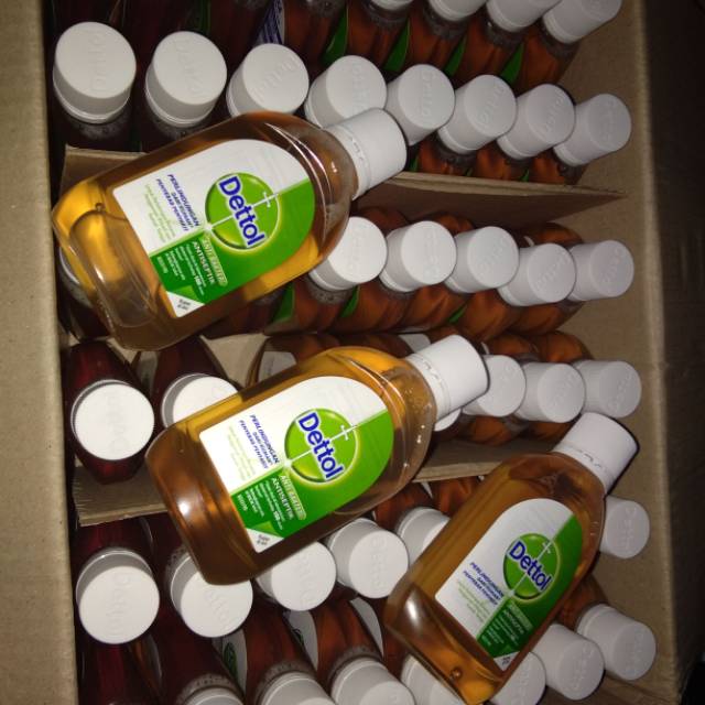 Jual Paket Dettol 1 dos isi 48 botol | antiseptik cair dettol 95ml ...
