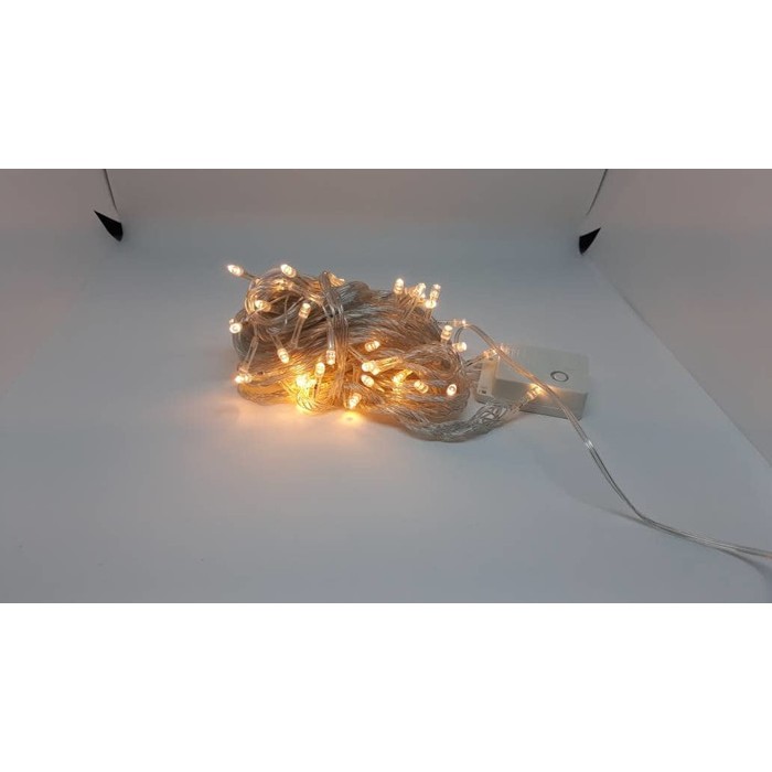 Jual Lampu Natal Lurus Warm White / Kuning (Twinkle Light LED) | Shopee ...