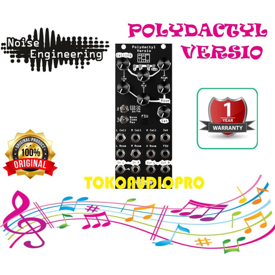 Jual Noise Engineering Polydactyl Versio Synthesizer | Shopee Indonesia