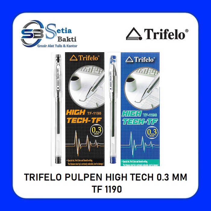 Jual TRIFELO Pulpen High Tech Gel Ink TF 1190 0.3mm - 1 Pcs | Shopee ...