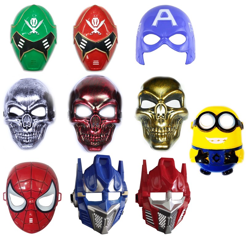 Jual Mainan anak Topeng superhero topeng kostum Skull Mask Topeng ...
