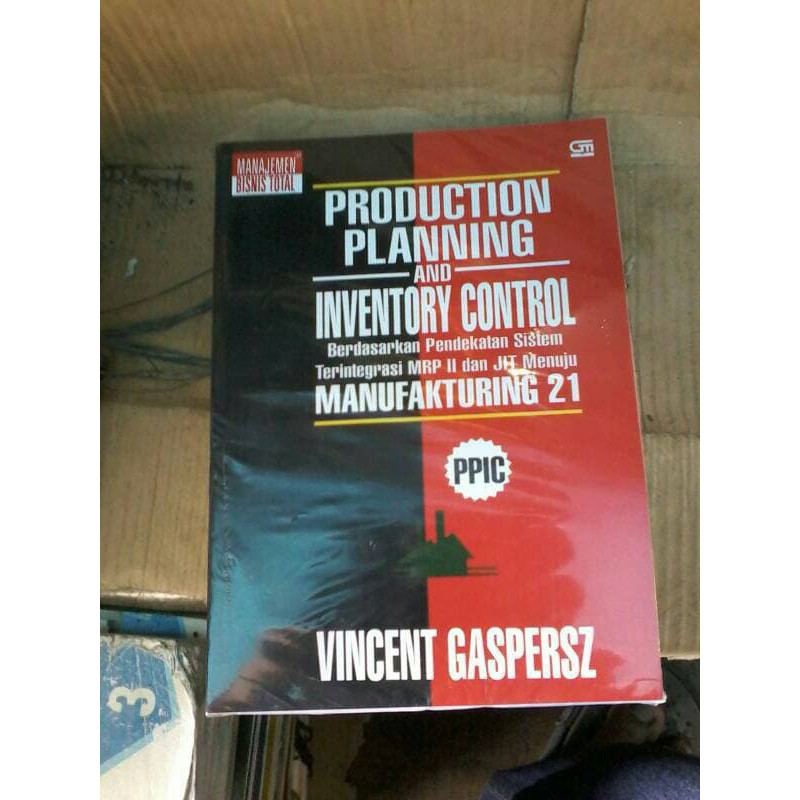 Jual Buku Production planning and inventory control.(PPIC) | Shopee ...
