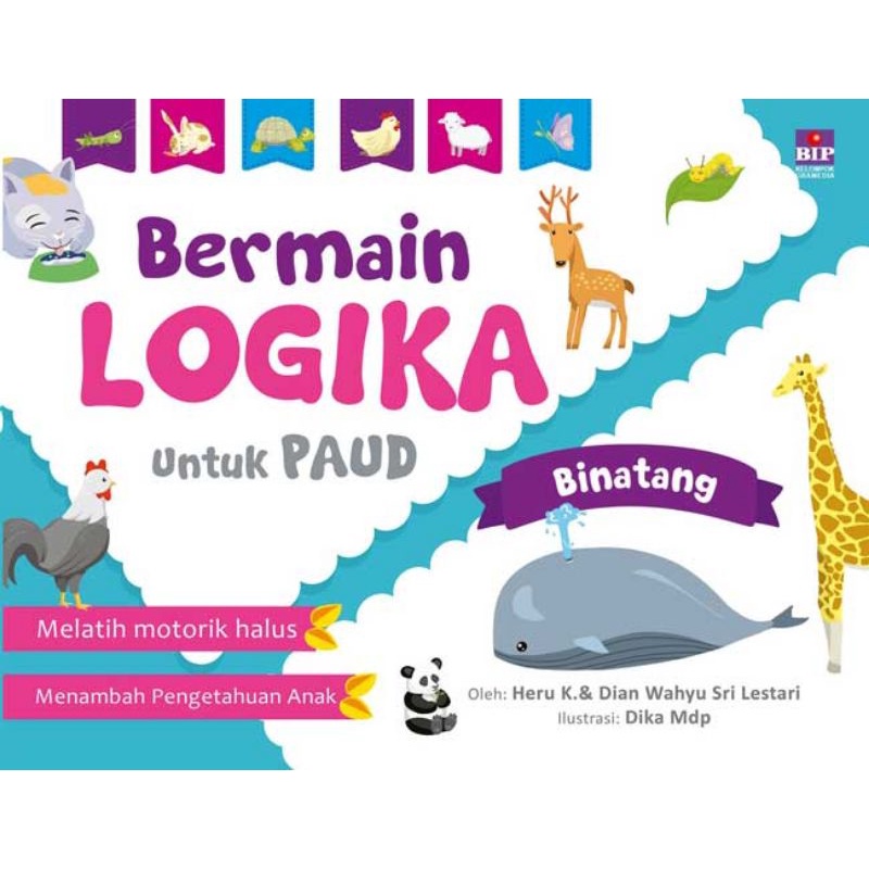 Jual Bermain Logika Untuk PAUD Buah-Buahan/Binatang. Buku Aktivitas ...