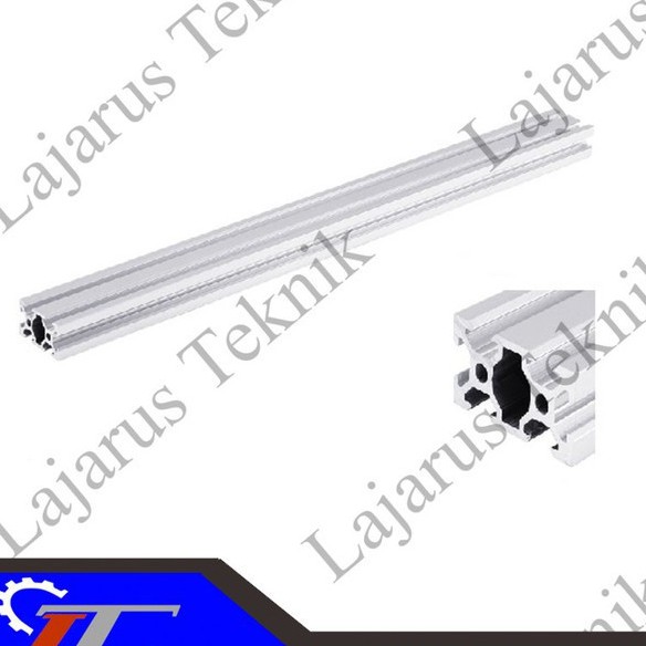 Jual 2040 V-Slot Silver 10CM - Aluminium Profile 20mm x 40mm OX CNC ...