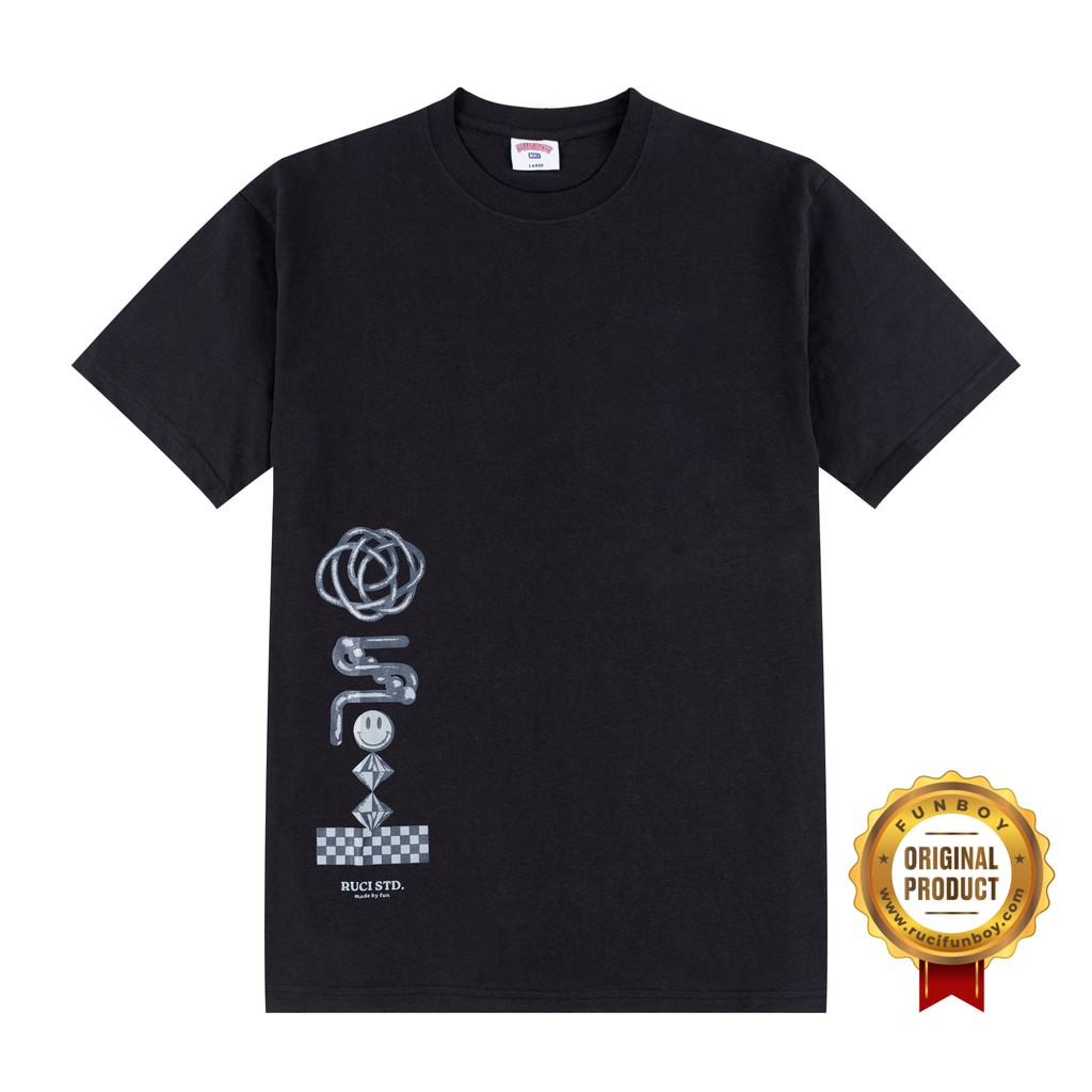 Jual Funboy T-shirt Kaos TOO MUCH BLACK | Shopee Indonesia