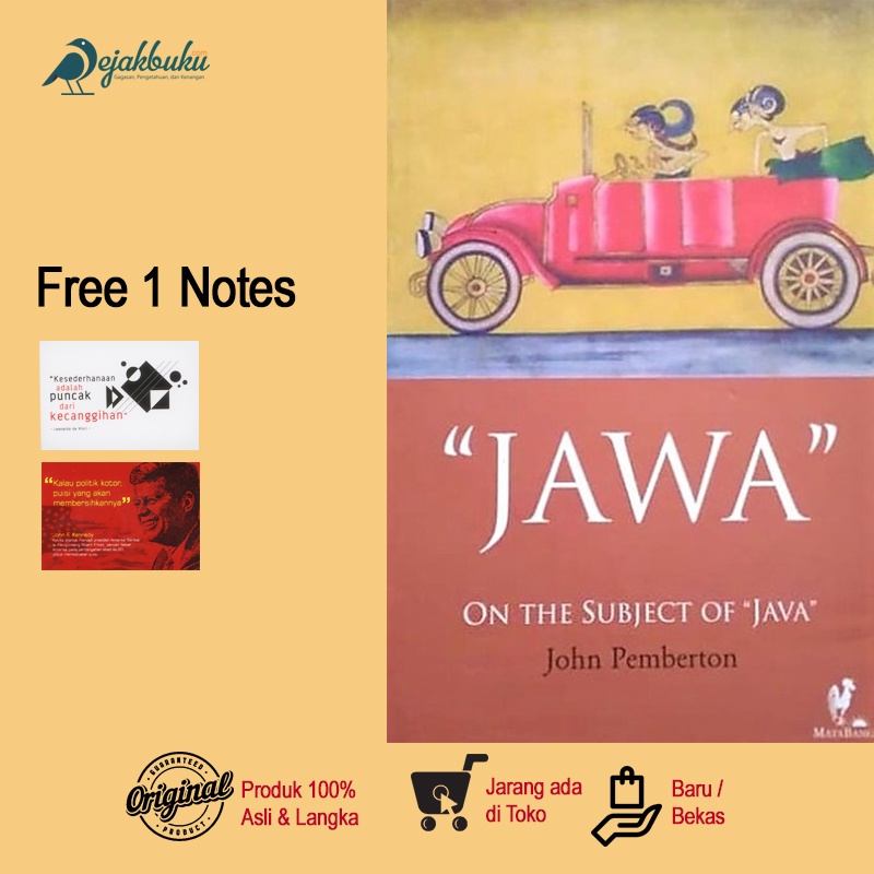 Jual Buku JAWA ; On The Subject of JAVA | Shopee Indonesia